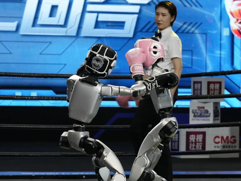 Humanoid Robot Boxing Is Here — and Optimus Should Worry - Scitke